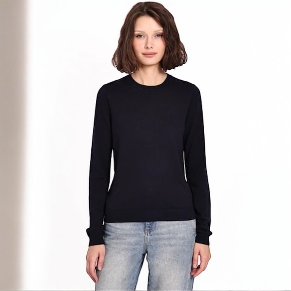 Minnie Rose | Sweaters | Minnie Rose Supima Cotton Cashmere Long Sleeve ...